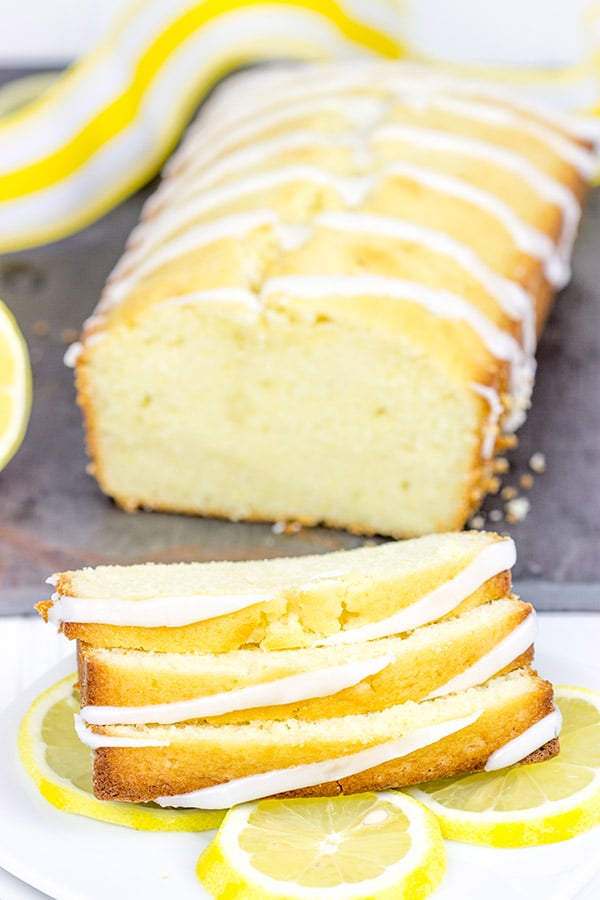 Glazed Lemon Bread | Easy quick bread packed with fresh lemon flavor!