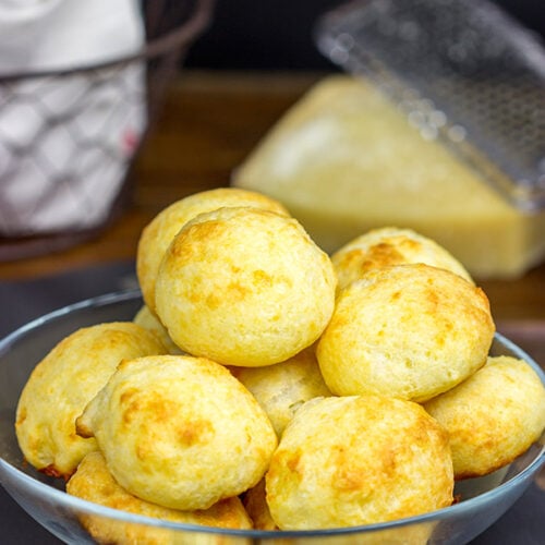 Brazilian Cheese Bread | Cheesy rolls that practically melt in your mouth!