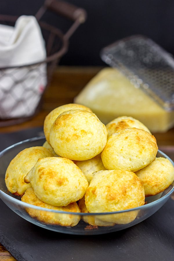 Brazilian Cheese Bread | Cheesy rolls that practically melt in your mouth!