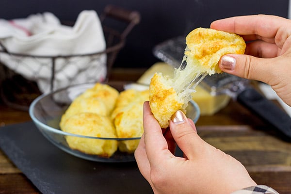 Brazilian Cheese Bread | Cheesy rolls that practically melt in your mouth!