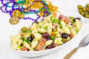 Muffaletta Pasta Salad | Packed with traditional muffaletta flavors!