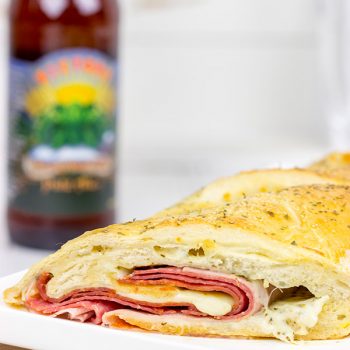 Classic Stromboli | Packed with mozzarella + Italian meats!