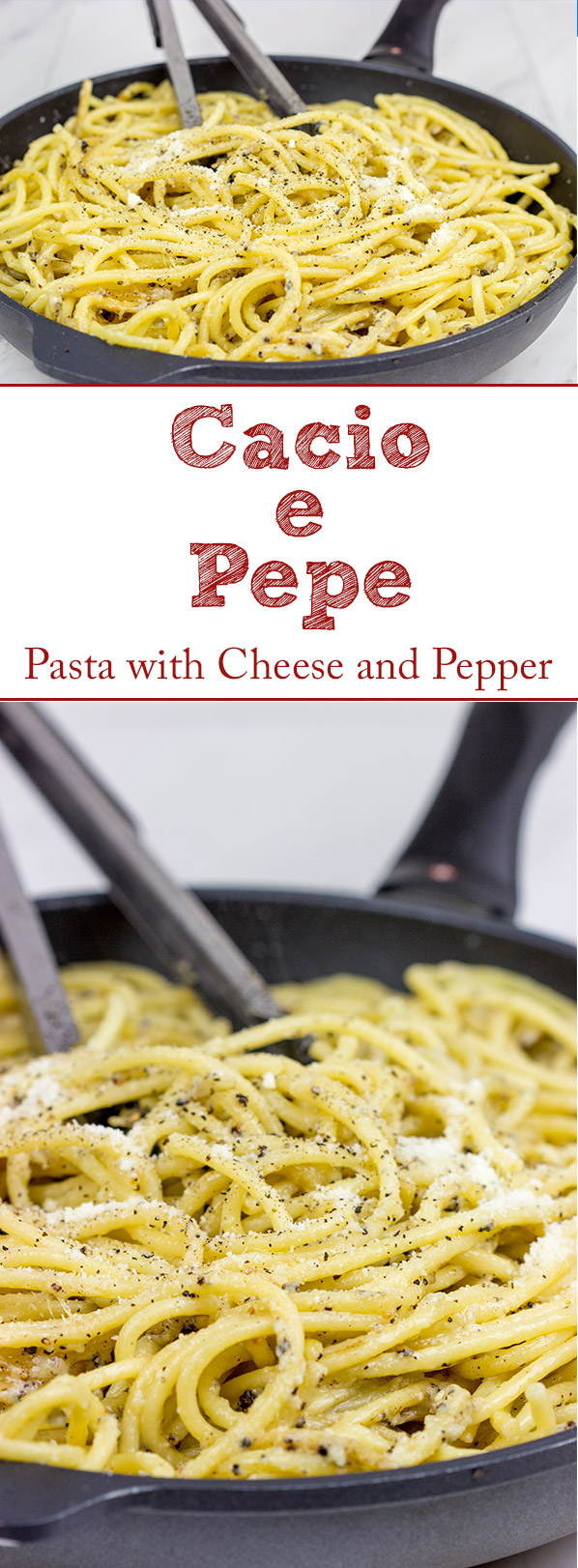 Cacio e Pepe | Classic pasta recipe featuring cheese and pepper