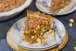 Virginia Peanut Pie | Like pecan pie...but with peanuts instead!