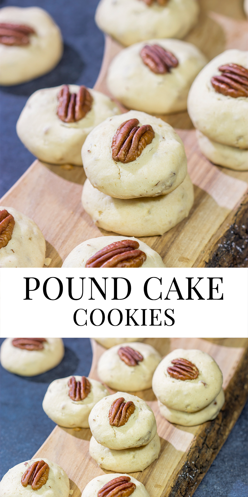 Pound Cake Cookies | Similar to a pound cake...just in cookie form!