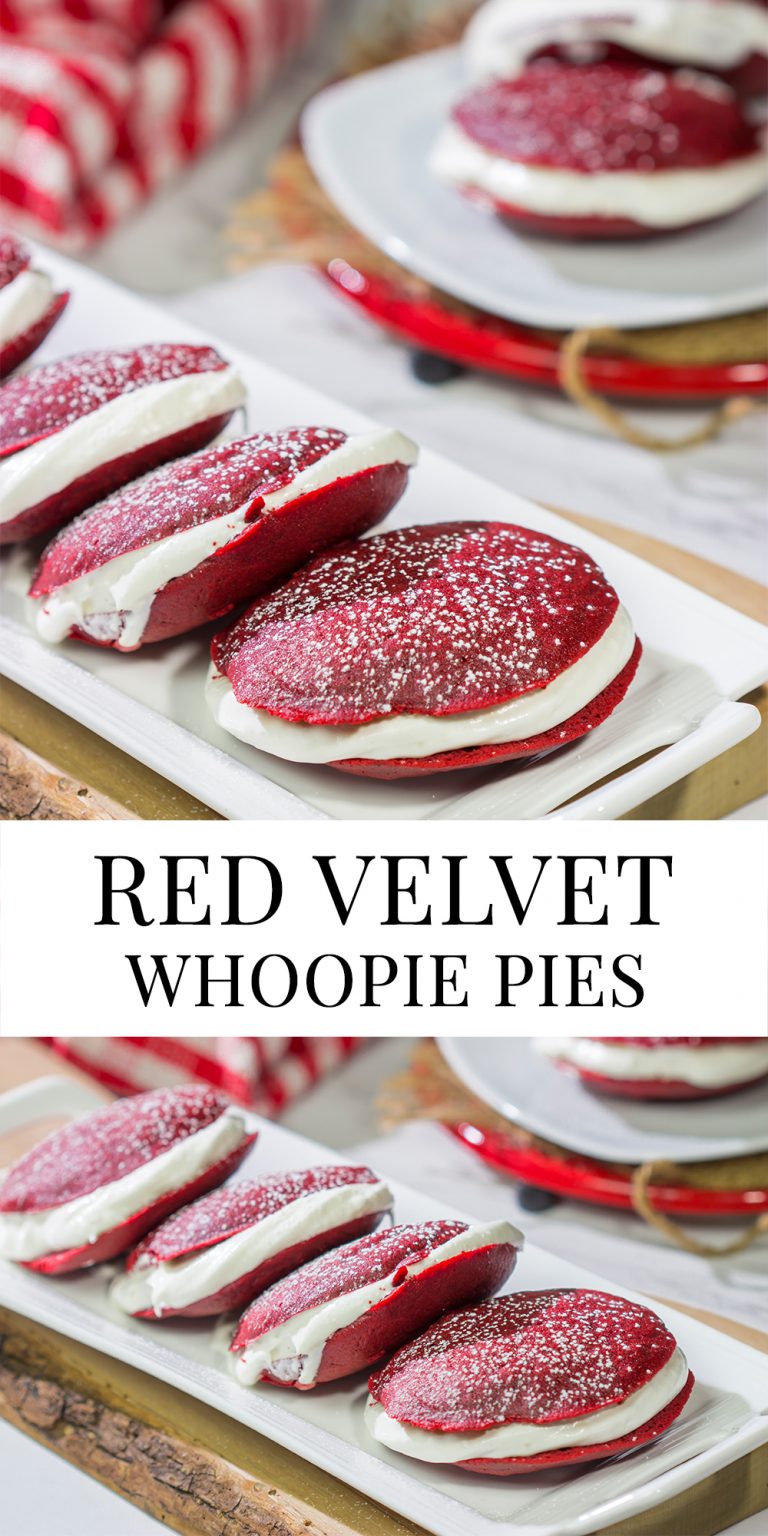 Red Velvet Whoopie Pies | Spicedblog