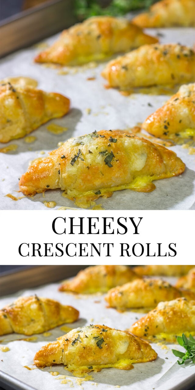 Cheesy Crescent Rolls | Flaky, cheesy rolls - ready in just 20 minutes!