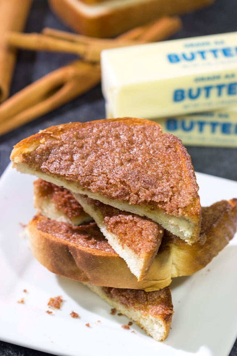Homemade Cinnamon Toast | Simple recipe for the BEST cinnamon toast!