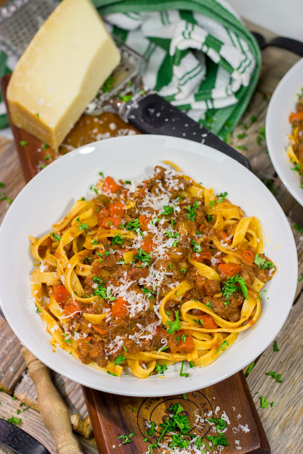 Tagliatelle Bolognese | Classic Italian comfort food!