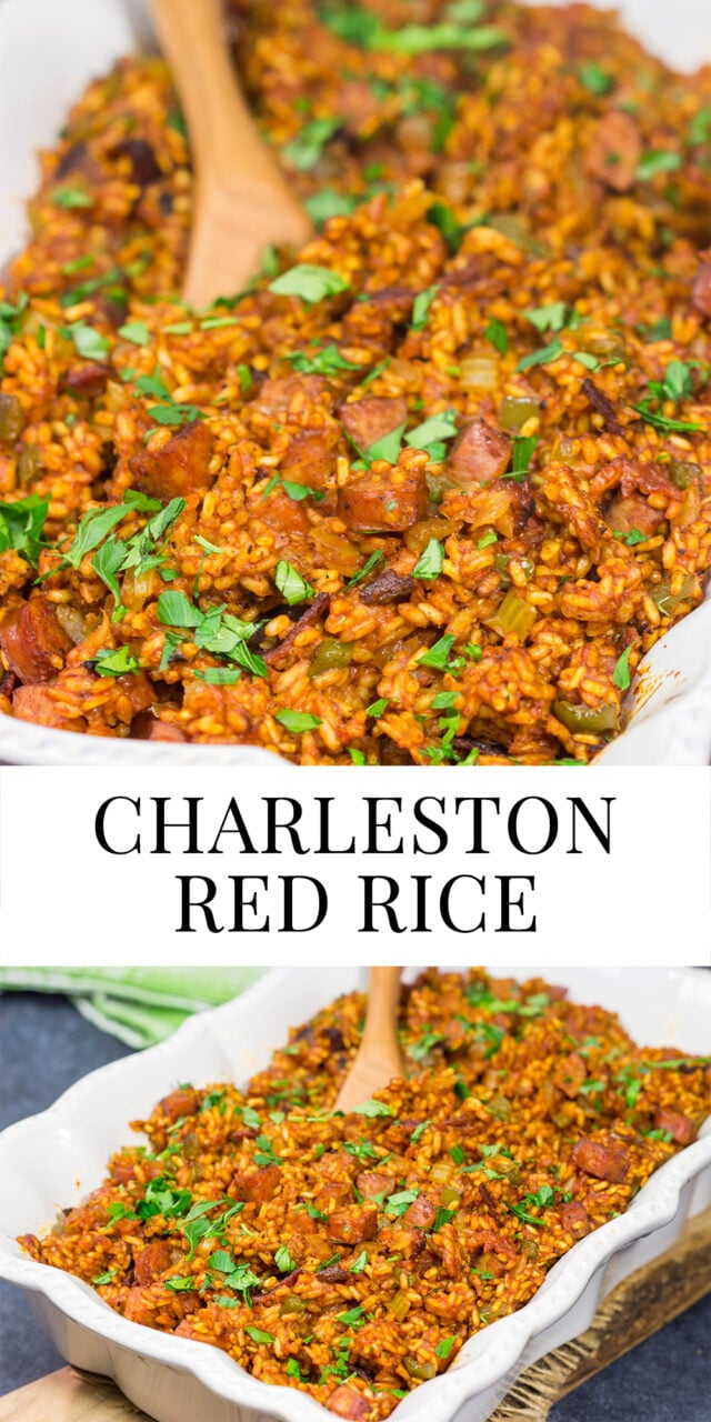Charleston Red Rice | Delicious side dish common in Lowcountry region