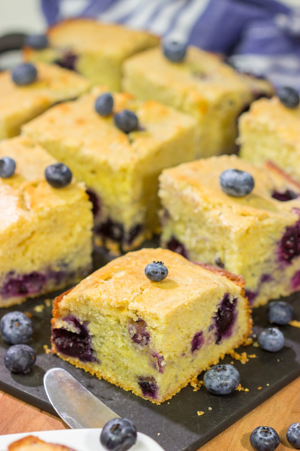Blueberry Cornbread | Spicedblog