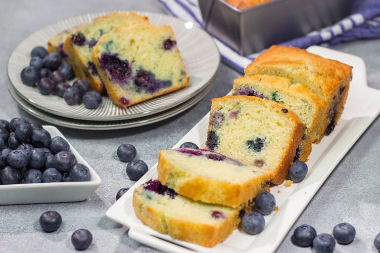Mini Blueberry Loaves | Spiced