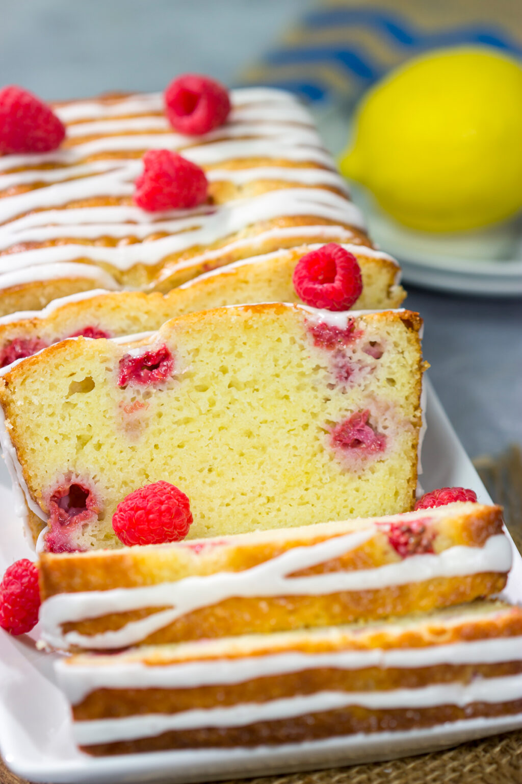Lemon Raspberry Bread | Spicedblog