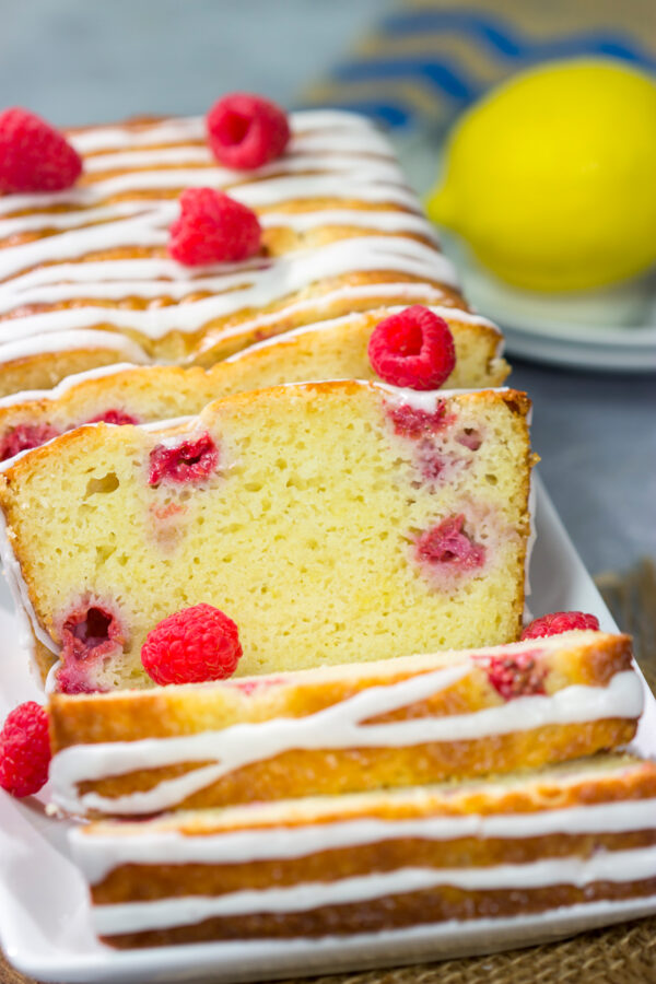 Lemon Raspberry Bread | Spicedblog