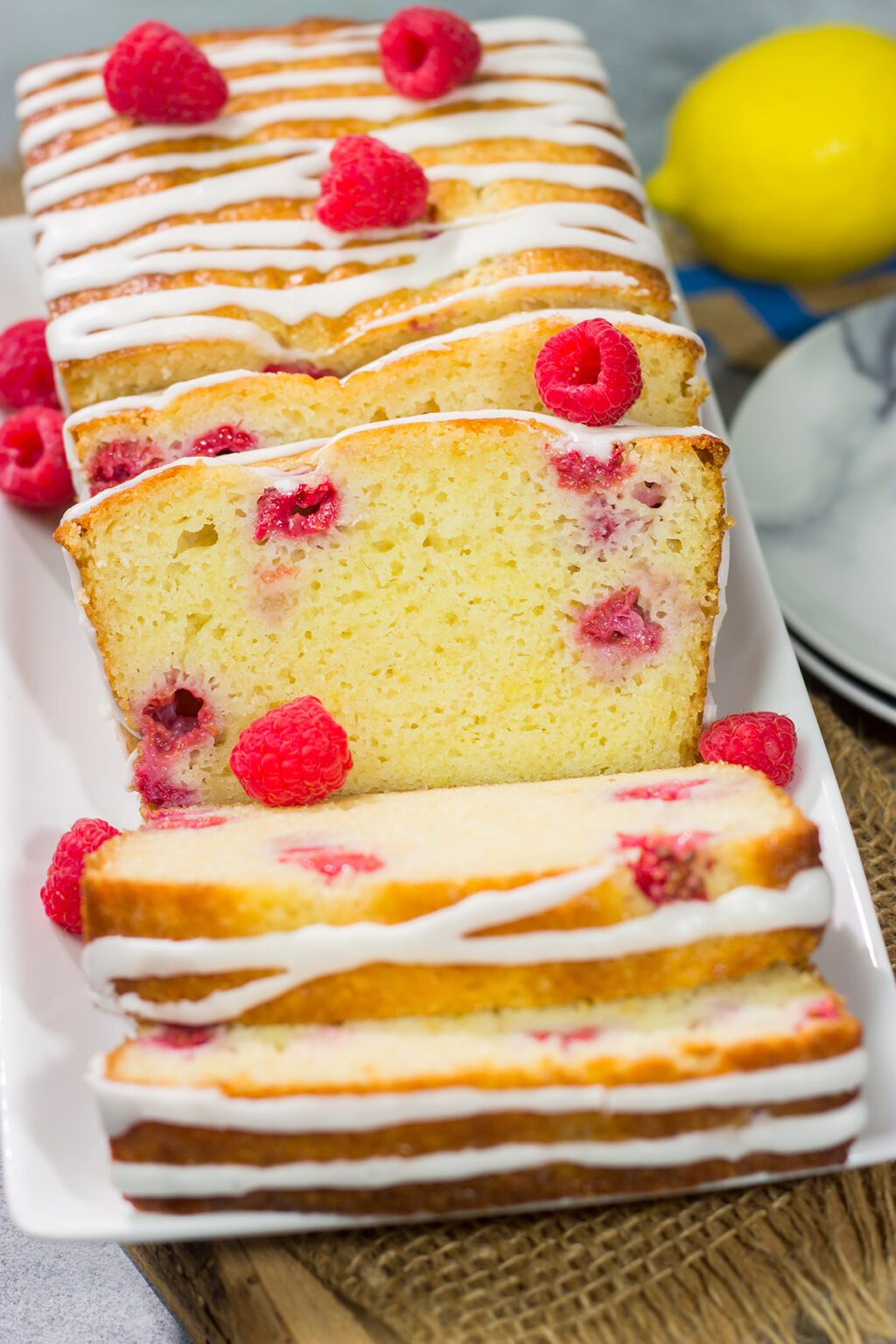 Lemon Raspberry Bread | Spicedblog