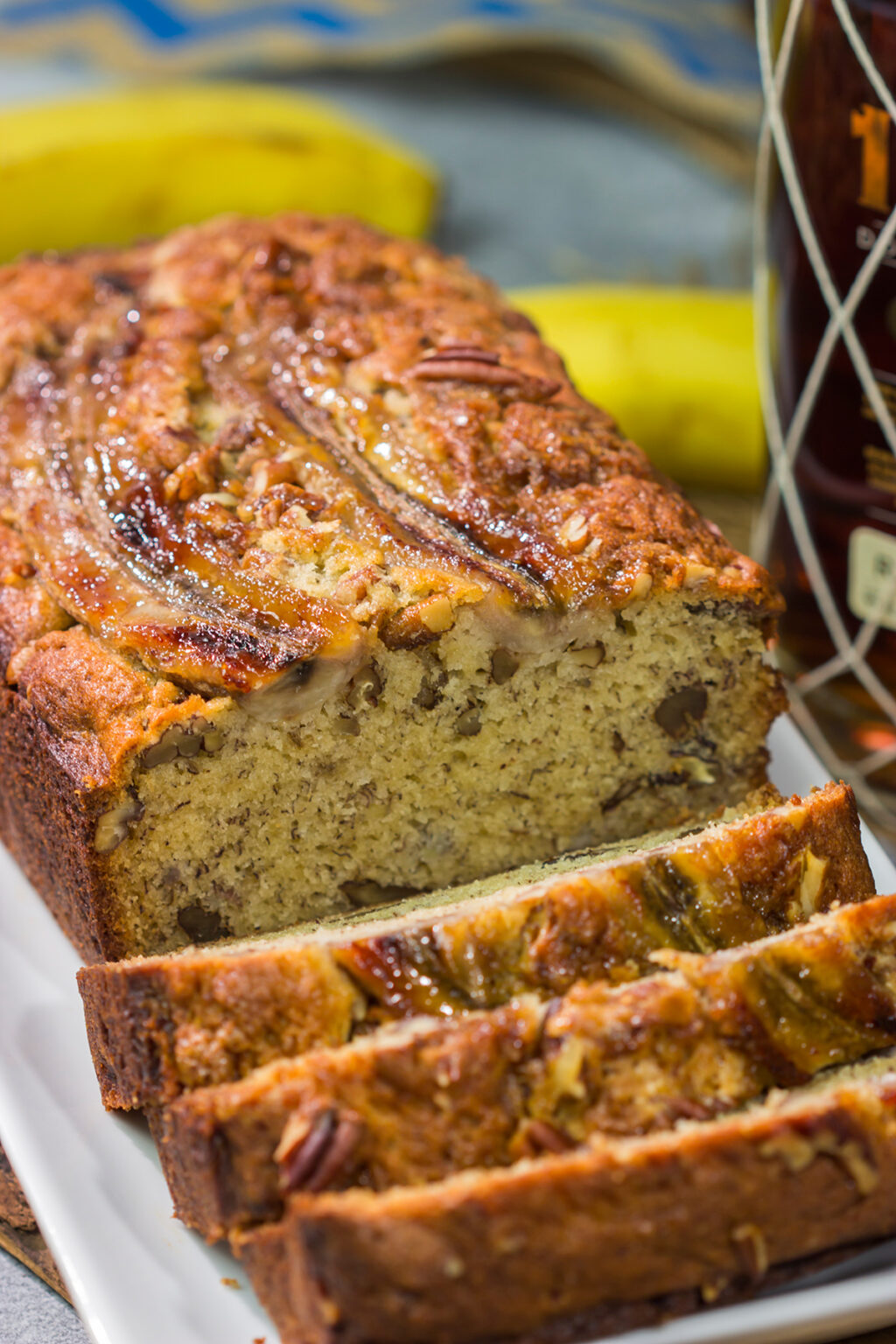 Bananas Foster Banana Bread | Spicedblog