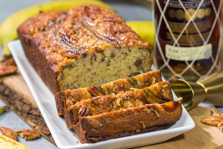 Bananas Foster Banana Bread | Spicedblog