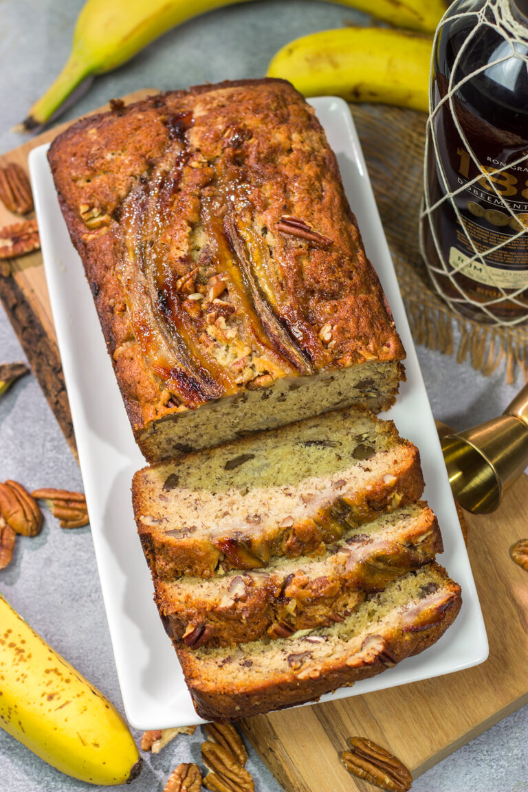 Bananas Foster Banana Bread | Spicedblog