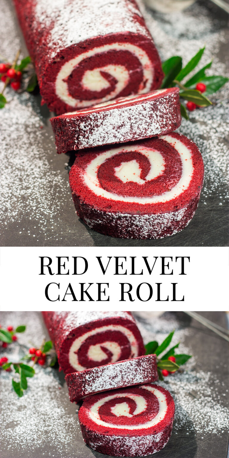 Red Velvet Cake Roll | Spicedblog