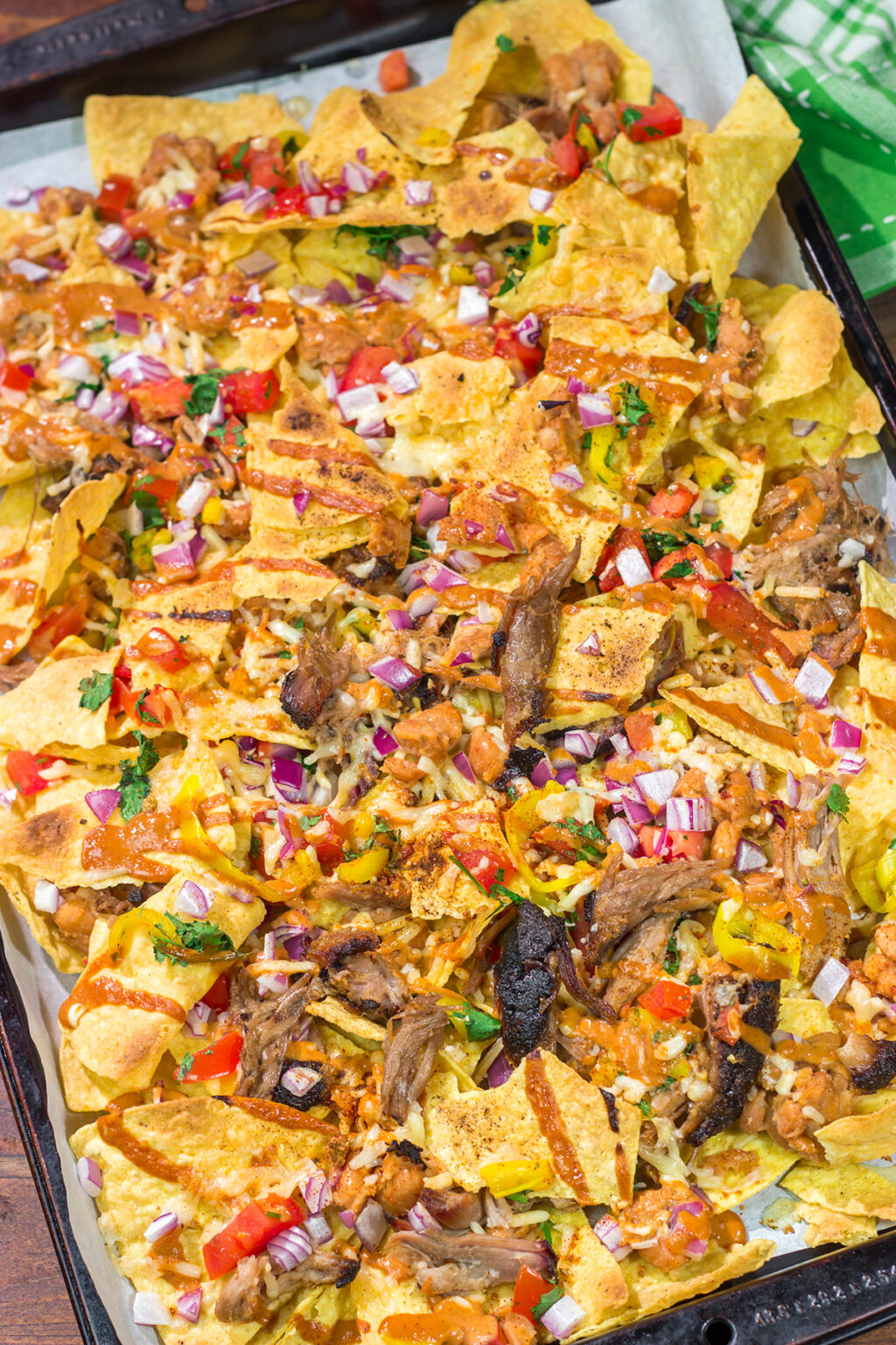 Loaded BBQ Nachos | Spicedblog