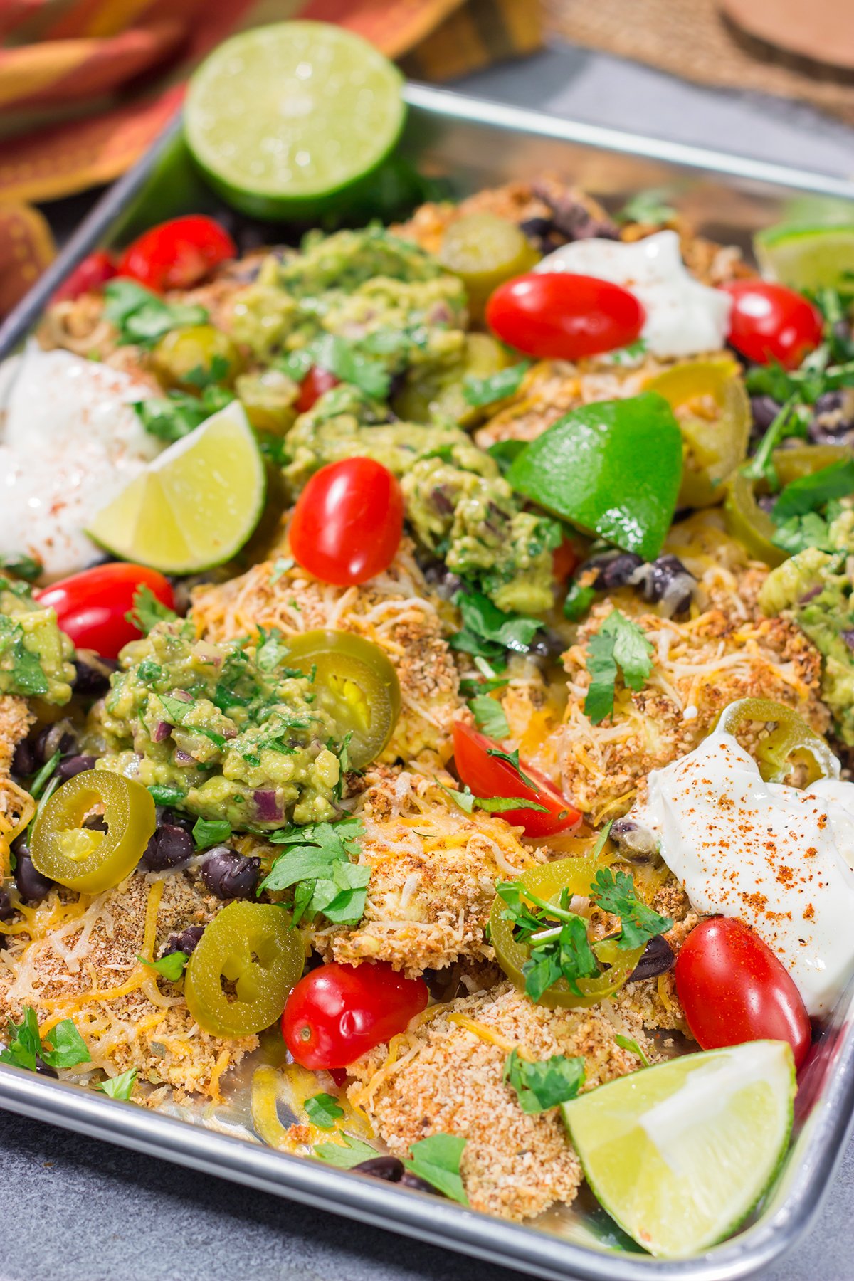 Toasted Ravioli Nachos | Spicedblog
